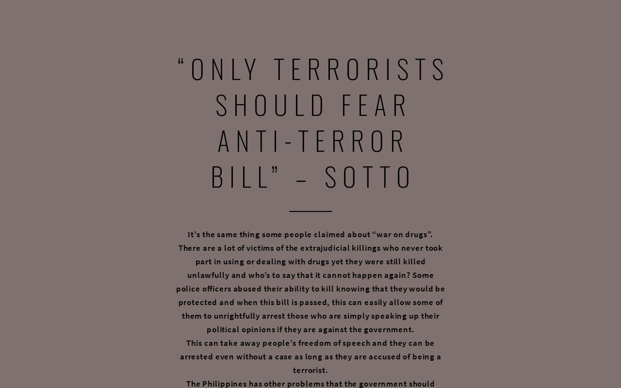 The Junk Terror Bill 3